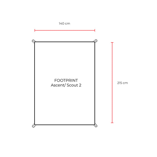 Footprint for Ascent/Scout 2 – Domex Outdoors Australia