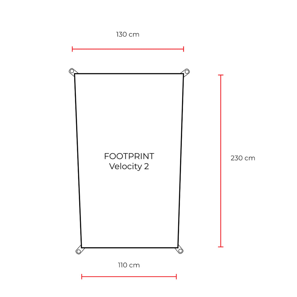 Footprint for Velocity 2 – Domex Outdoors Australia